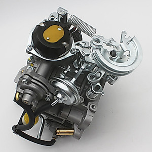 KIPA Carburetor for 22R 2.4L 3.0L Engine 1981 Corona 1981-1984 Celica 1981-1995 PickUp 1984 4Runner 1981-1988 Hilux Replace OEM part number 21100-35520 2110035520 Electric choke