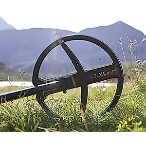 XP Metal Detectors 11” FMF Coil Compatible with Deus II Metal Detector - Fast and Simultaneous Multi Frequency Coil from 4 to 45 kHz - with Coil Cover & Lower Stem