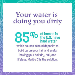 Malibu C Hydrate Color Wellness Duo - Hydrating Shampoo and Conditioner Set for Color-Treated Hair - Extends Color Vibrancy and Longevity - Vegan & Sulfate-Free Hair Care