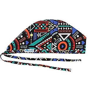 GUOER Women's and Men's Scrub Cap Scrub Hat One Size Multiple Color (Green01P)