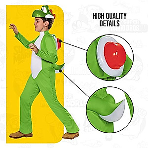 Boys Yoshi Deluxe Costume Large