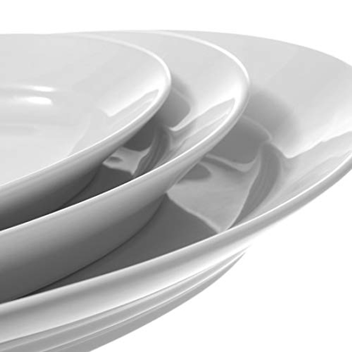 Pillivuyt, XX Large Classic White Oval Porcelain French Serving Platter, Turkey Platter, 21.5 Inches x 13.5 Inches, Oven, Freezer, Microwave to Table