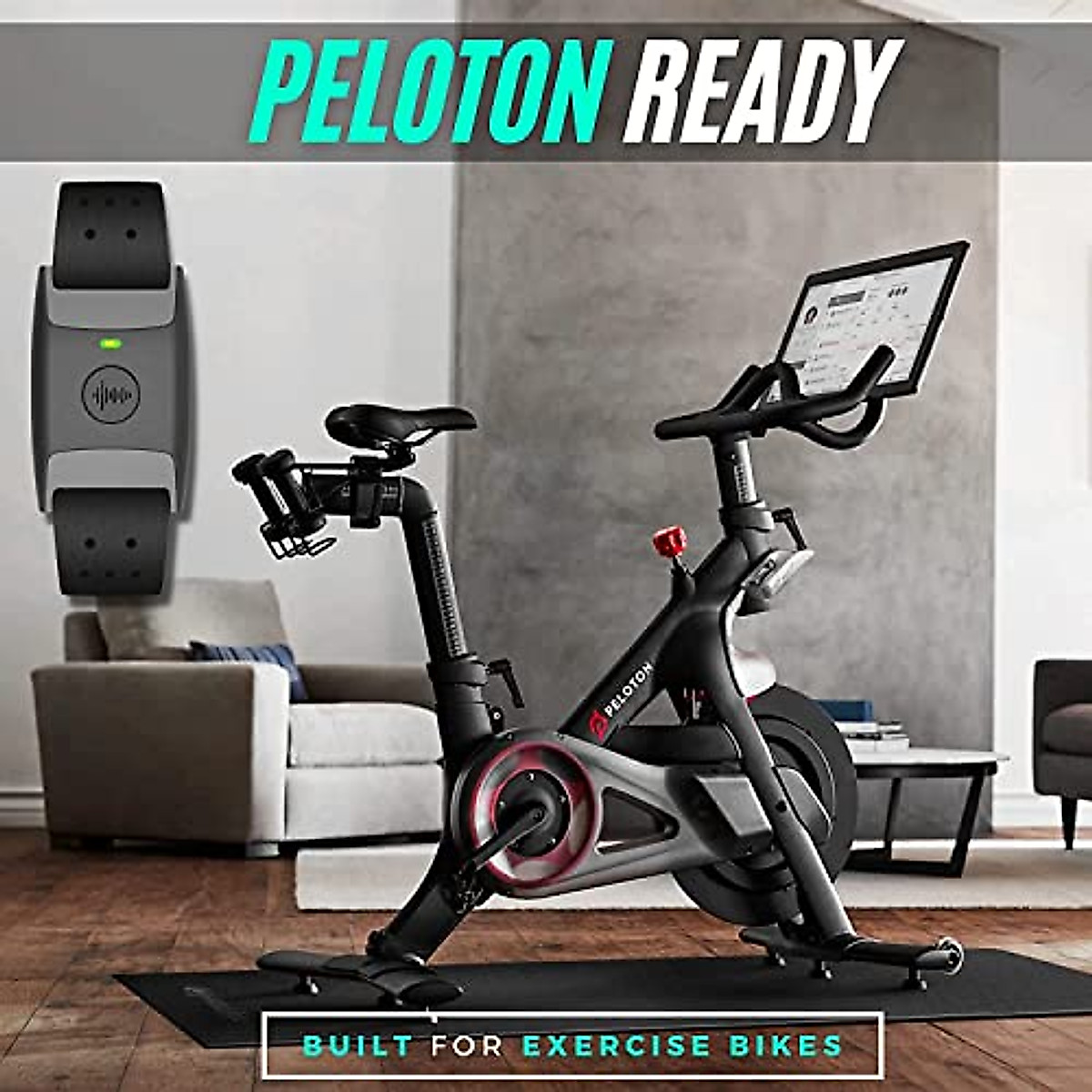 Powr Labs Bluetooth Heart Rate Monitor Armband - ANT Heart Rate Monitor, Armband Heart Rate Monitor For Wrist Bluetooth Wrist Heart Rate Monitor Works with Peloton Polar Wahoo Whoop Strava Garmin Apps