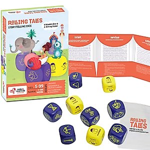 Grammar Wise Educational Board Game by Chalk and Chuckles - Smart Learning Card Game for Kids Ages 6 and up - Develops Oral Expression, Vocabulary, Grammar - Fun for 6, 7, 8, 9 Years