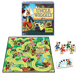 Uncle Wiggily by Winning Moves Games USA, The Classic Child's First Reading Game, for 2 to 4 Players, Ages 4+