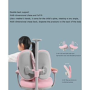 Articles for daily use Multifunctional Solid Wood Children's Study Desk and Chair Set, Simple Bookshelf Height Adjustable Student Writing Desk, Ergonomic Student Computer Desk