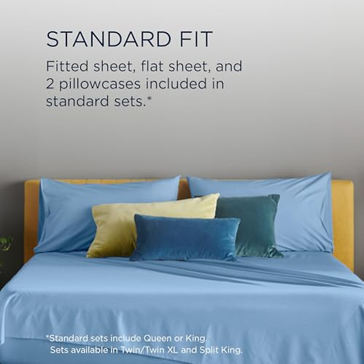 TEMPUR ProAir Sheet Set Blue Azure - TwinXL
