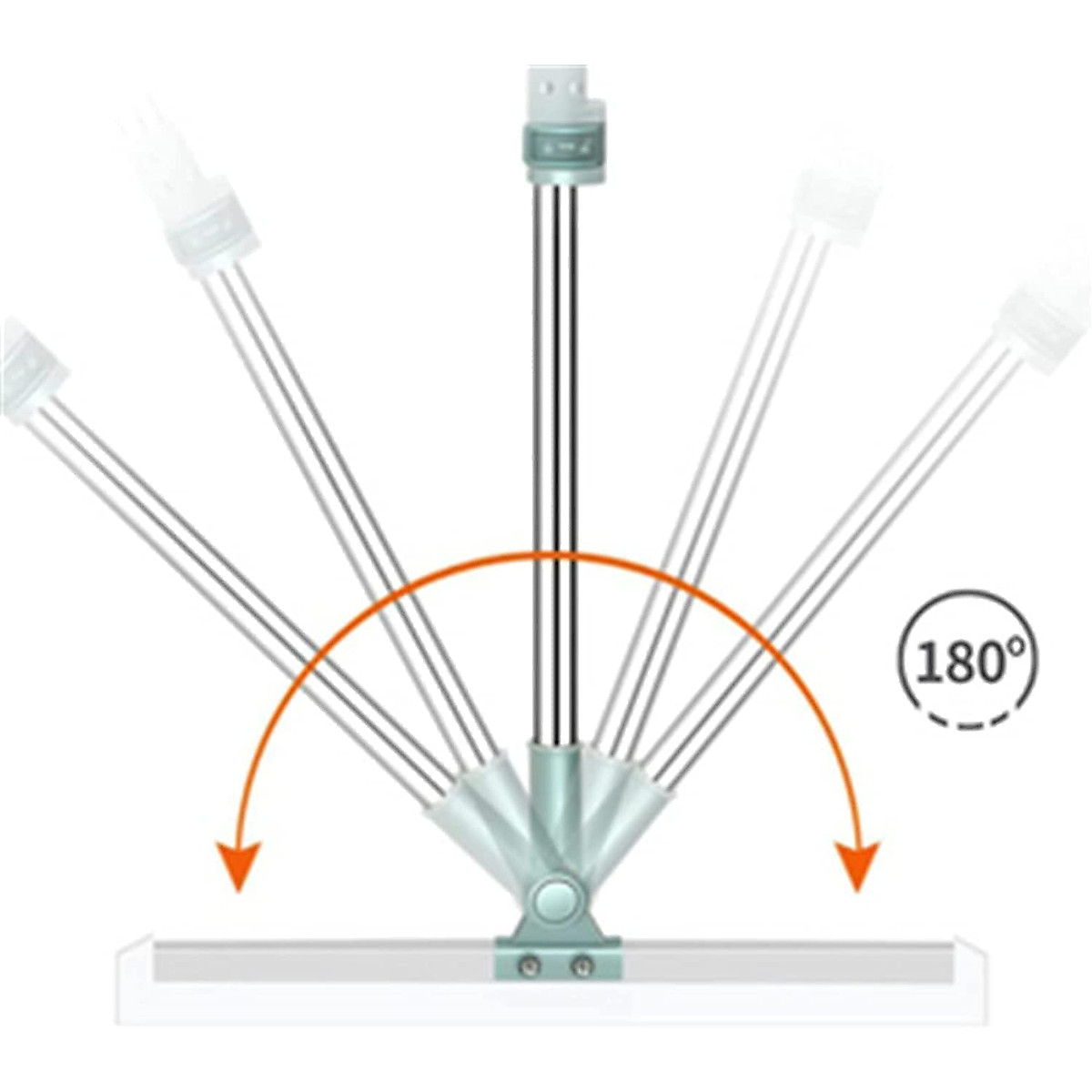VACSAX Cozium Multifunctional Magic Broom, Cozium Magic Broom, 3-in-1 Sweeper 180 Degree Rotatable Floor Wiper. (1PCS-52CM)
