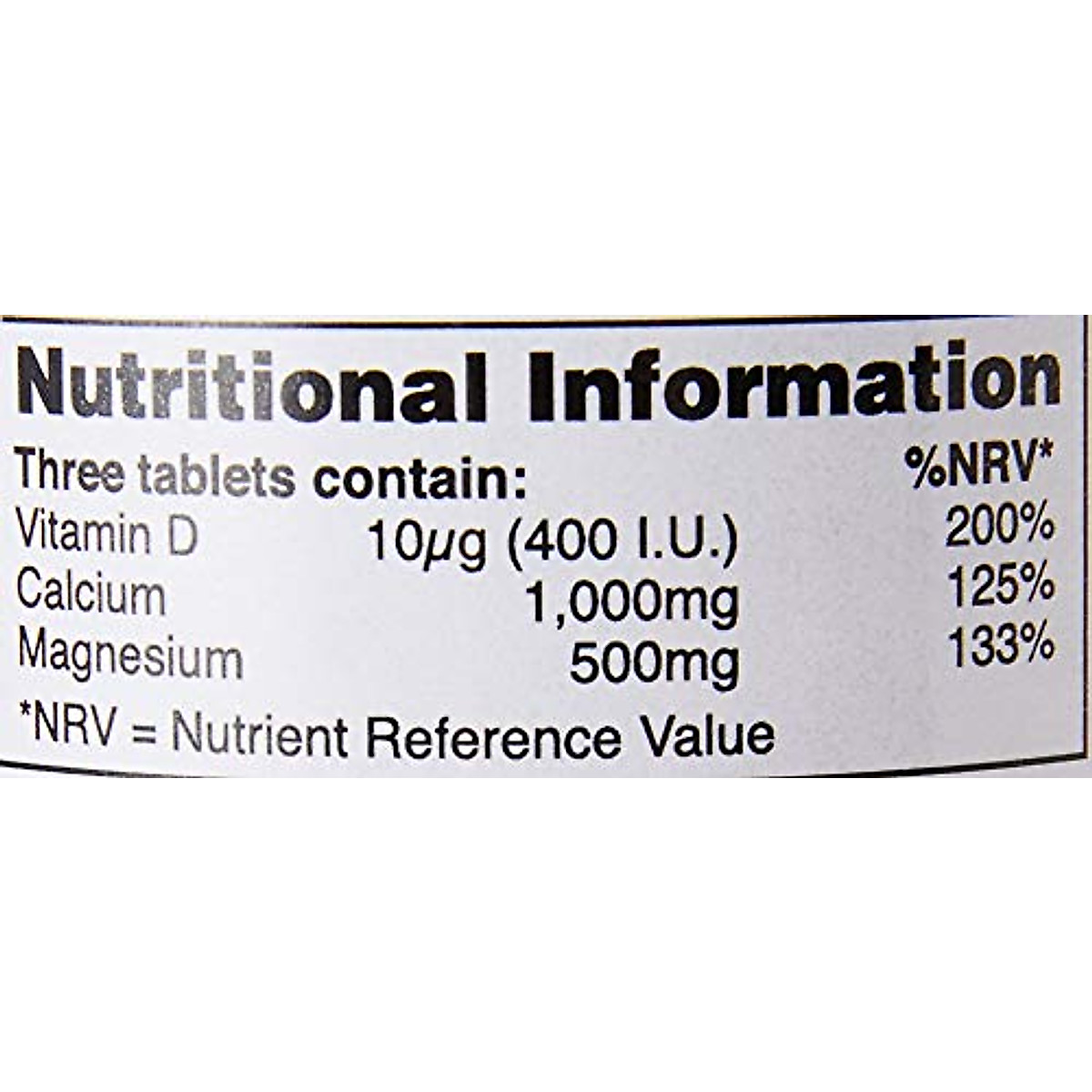 Holland & Barrett Calcium Magnesium with VIT D3-120 Caplet