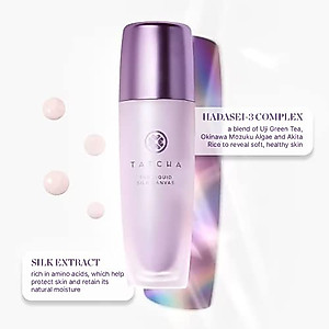 Tatcha Liquid Silk Canvas: Weightless Oil-Free Liquid Silk Face Primer, 30 ml | 1 oz
