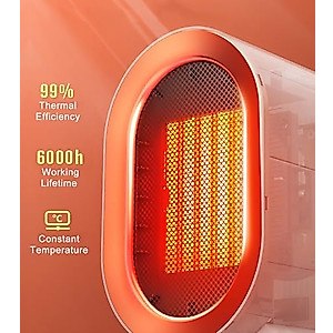 electric space heaters for indoor use: plug in portable small room personal heater with fan for bedroom bathroom | 1200 watt mini heater for office under desk table quiet handy 300 sq ft air heat