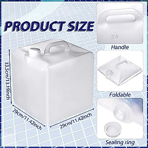 Universal Pool Weight Plastic Sand Bags Waterproof Pool Steps Weights for Above Ground Pools Fillable Ladder Weight Anchor Bag Container for Swimming Entry Systems (4, 10.63 x 10.63 Inches)