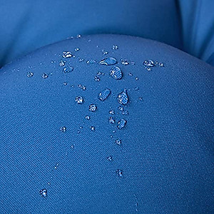 ARTPLAN Outdoor Cushions of Adirondack Chair with High Back Wicker Tufted Pillow for Outdoor Furniture