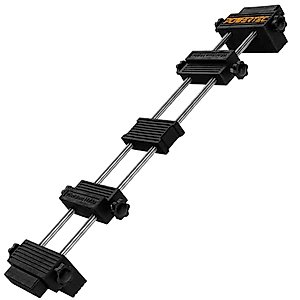 POWERTEC 71671 Sharpening Stone Base Holder, Adjustable Sink Bridge 3-1/4" to 14-1/4" Whetstone Knife Sharpener Holder with Non-Slip Base Works with Water Stones, Oil Stones & Whetstone Diamond Stones