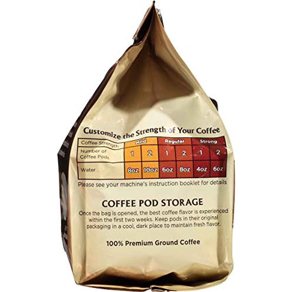 Melitta Coffee Pods, Dark Roast, 18 Count (Pack of 6) 108 Total Pods