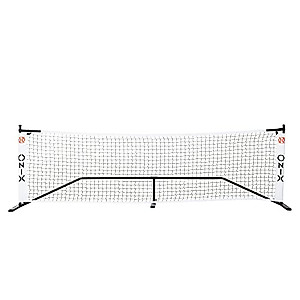 Onix Pickleball 2-in-1 Regulation-Size Portable Net and Practice Net Set Includes Carrying Case with Wheels