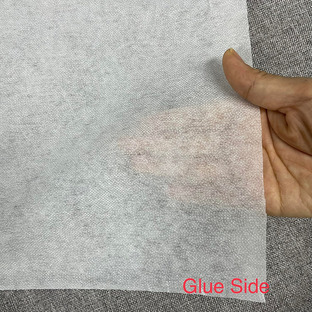 Lightweight Iron-On Fusible Interfacing for Sewing,Non-Woven Single-Sided Interfacing Fabric for DIY Crafts Supplies 39 x 78 inch…