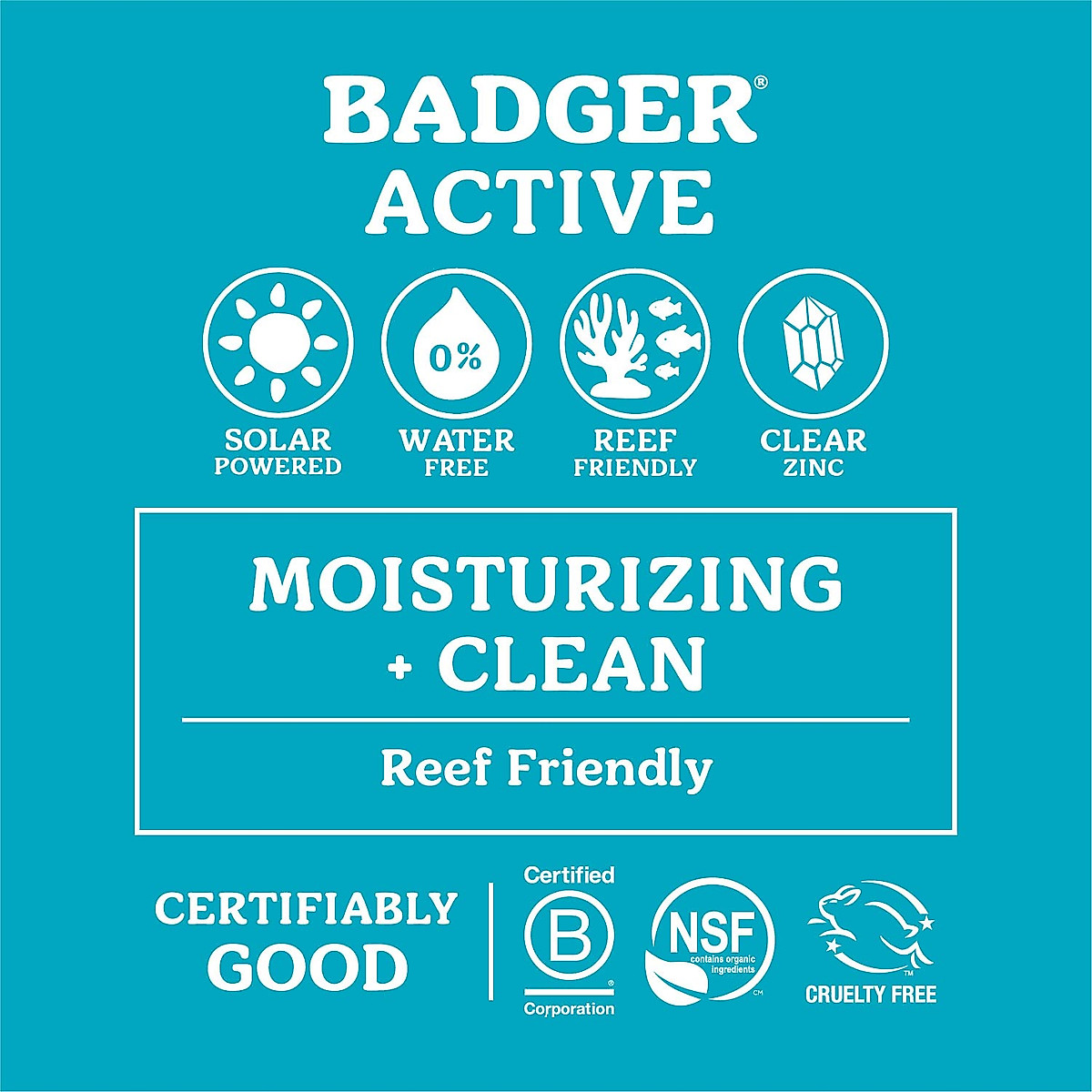 Badger Sunscreen Lip Balm SPF 15, Organic Mineral Sunscreen SPF Lip Balm with Zinc Oxide, Reef Friendly, Broad Spectrum, Water Resistant, Unscented, 15 oz (4 Pack)