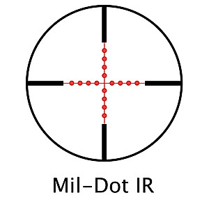 BARSKA 6-24x44 IR SWAT Extreme Tactical 30mm Scope (Black Matte), 6-24x44mm