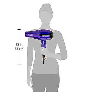 Hot Tools Pro Artist 1875W Turbo Ceramic + Ionic Hair Dryer | Fast Dry, Lightweight