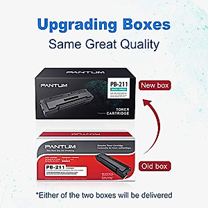 Pantum All in One Laser Printer Scanner Copier WiFi Wireless Printer Black and White Printer M6552NW, PB-211 Toner Cartridge Standard Yield 1500 Pages