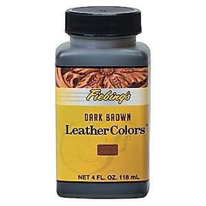 Fiebing's Leathercolors 4 oz., Dark Brown