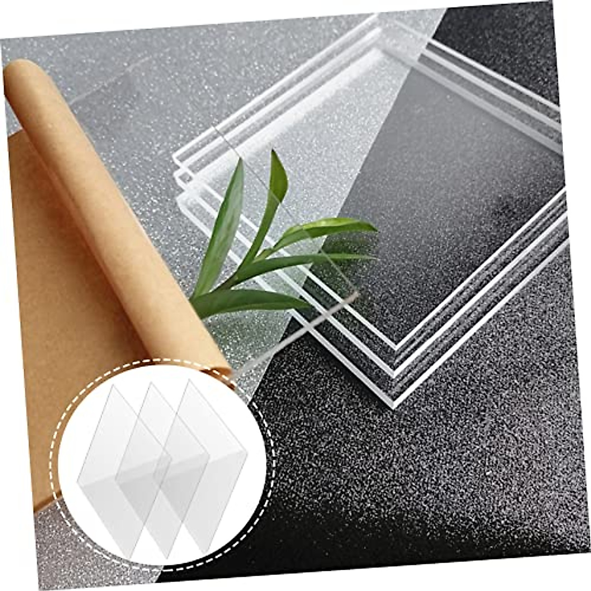 Outanaya 3pcs Acrylic Partition Acrylic Closet Dividers Nail- Shelf Dividers Kitchen Splitters Dividers Nail- Acrylic Dividers Closet Shelf Divider Dividers for Shelves Transparent