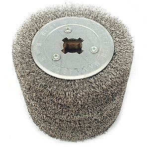 SIGNI Stainless Steel Wire Drawing Wheel for Wood and Metal Surface polishing Grinding Rust Removal