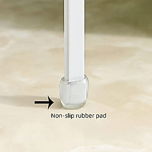 Q.Y.Home Cupboard, Snack, Refrigerator, Desk, Kitchenware Storage Rack - Medium (12.6 x 9.25 x 5.11) - Ideal for Refrigerator, Kitchen, Bathroom, Bedroom and Living Room (2 packs, White)