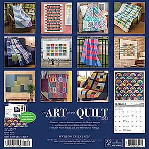 Art of the Quilt 2023 Wall Calendar