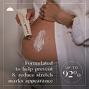 Revitalizing Stretch Mark Cream, Ultra-Hydrating Stretch Mark Cream for Pregnancy, Postpartum and Pregnancy Essentials, Vegan Cream with Vanistryl, Shea Butter, and Macadamia Oil, 100 g - Nēmah