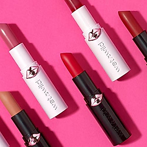 wet n wild Lipstick Mega Last High-Shine Lipstick Lip Color Makeup, Rosé And Slay