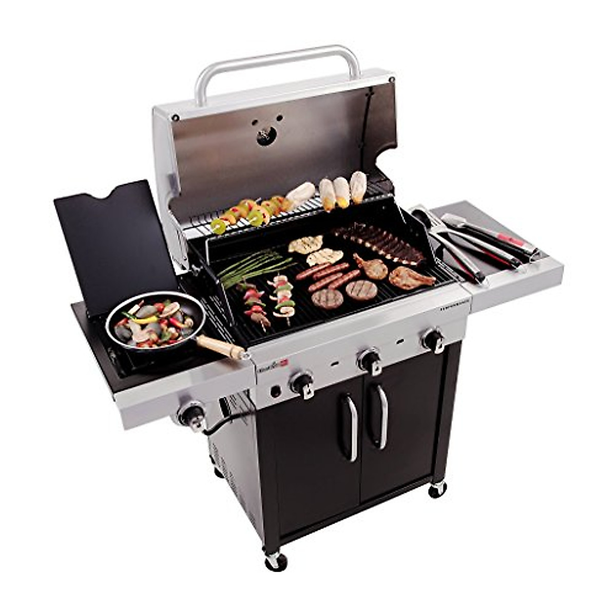 Char-Broil Performance TRU-Infrared 450 3-Burner Cabinet Liquid Propane Gas Grill