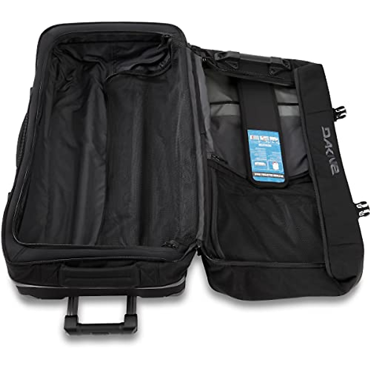 Dakine Split Roller Travel Bag, Black, 110 Liter
