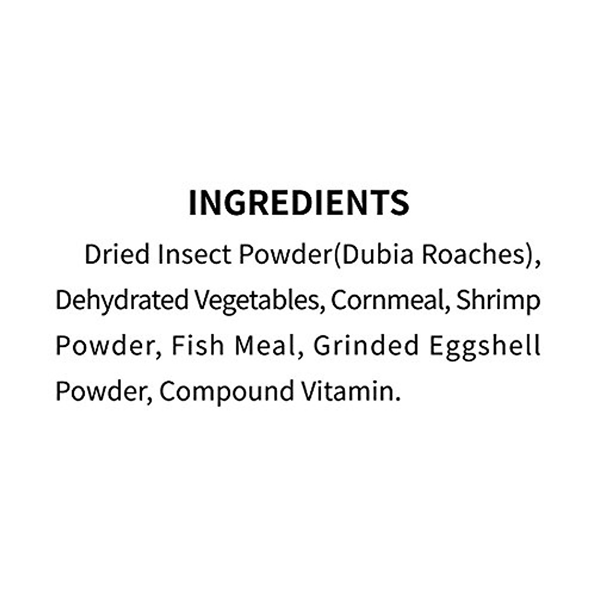 ROACKIE Dubia Roaches Entree Bearded Dragon Food, Leopard Gecko Food, Made from Dubia Roaches of Equal Weight