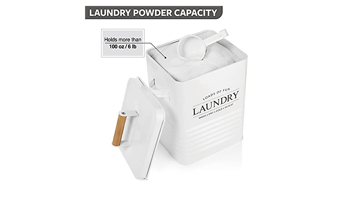 Calindiana Modern Farmhouse Laundry Soap Dispenser