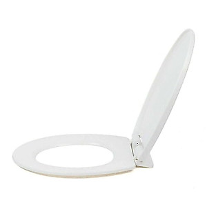 UYSB Toilet Seat Heavy Duty Round Front Soft Close Toilet Seat Cover Easy Clean Toilet seats Bathroom accessories Toilet seat Toilet seat cover Home improvement Toilet seat risers