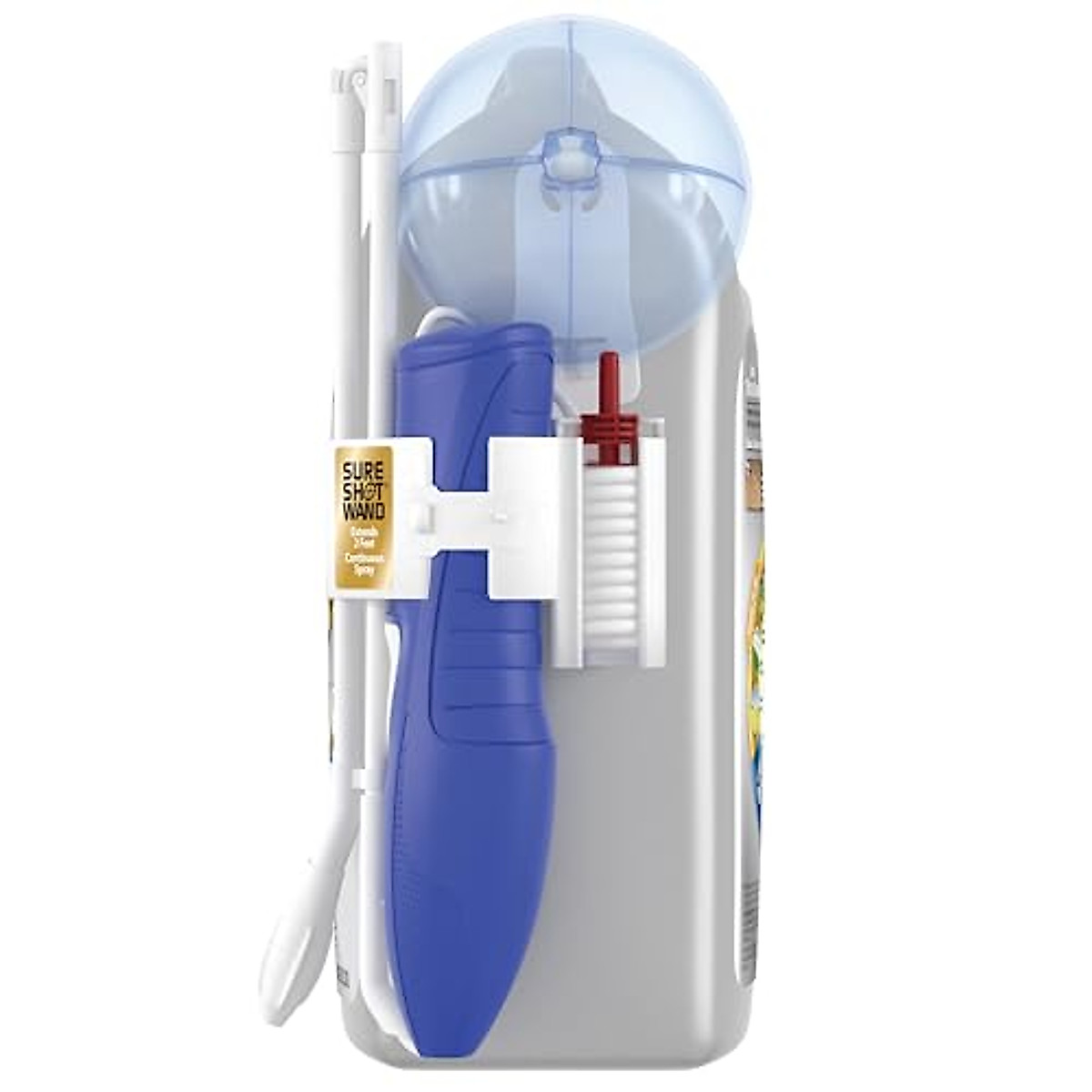 Roundup Dual Action Weed & Grass Killer Plus 4 Month Preventer with Sure Shot Wand, 1 gal.