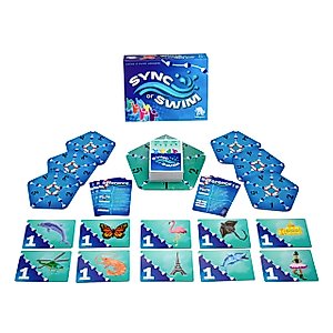 Sync or Swim, Fast and Fun Game, Strategic Card Game, Friendly Party Game, Fun Game for Teens & Adults, Cooperative Game, Endless Replayability