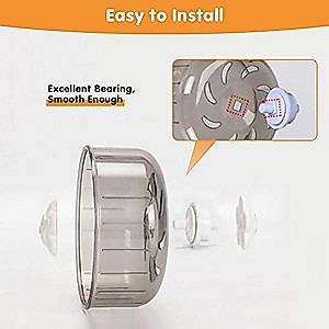 Hamster Racing Wheel, 13cm Hamster Wheel Small Hamster Running Wheel for Pets Quiet Plastic Racing Toy for Hamsters Gerbils Guinea Pigs