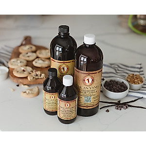 Pure Mexican Vanilla (Clear 1 liter, 33.81 fl oz)