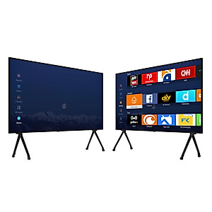 GTUOXIES 108 Inch LED Screen 4K UHD Monitor; TS108TD, Mobile Smart TV, Digital Signage with Stand, Wall Mount, and Table Base for Home and Business