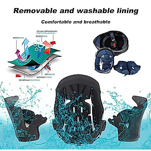 Cat Ear Bluetooth Motorcycle Helmet, DOT Certification Full Face Flip-Up Motorbike Helmet, Cool Cute Cat Helmets with HD Visor and Ventilation Syste, for Adults Men Women S~XL