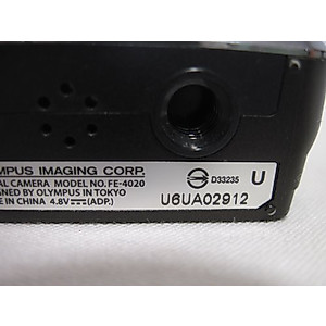 Olympus FE-4020 Digital Camera Gray, 14MP, 4X Wide