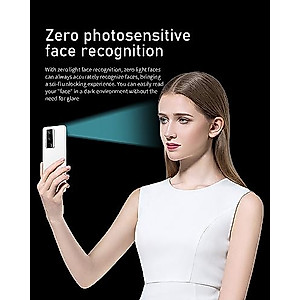 SANSHREUNI K60 Unlocked Cell Phones, 6GB+256GB Android 13 Unlocked Phone, 6.7" Screen+ Display 120HzD, 64MP Camera, Octa-Core CPU, 5500mAh Battery, GPS, AI Face, Dual SIM 5G Phone (White)