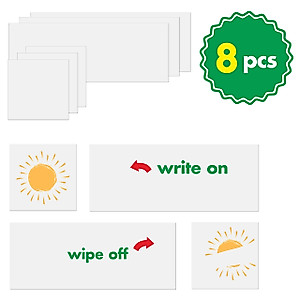 Blue Calendar Pocket Chart with 76 Cards,(68 Illustrated Activity Cards, 8 Dry Erasable Flash Cards and 3 Hooks)