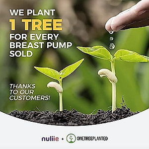 Nuliie Hands Free Breast Pump S32, Electric Wearable Breast Pumps 4 Modes 9 Levels, More Private with Smart Display, 24MM Comfortable Flange, Memory Function, Replaced Accessories Included, 2 Packs