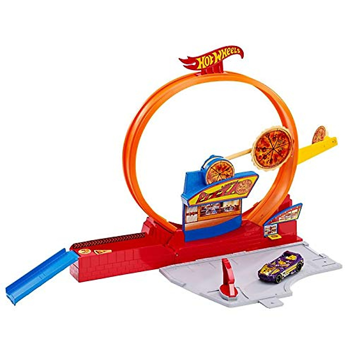 Hot Wheels Mattel Speedy Pizza Set, Multicolor