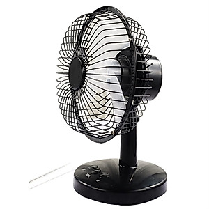 TULSIE Fan Usb Charging Small Electric Fan Student Dormitory Office Personal Desktop Mini Portable Fan (Color : Gold)