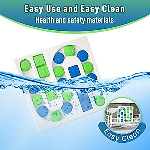 RETALPQ Dog Puzzle Toys,Dog Treat Puzzle,Dogs Food Puzzle Feeder Toys for IQ Training,Interactive Dog Toys, Mental Enrichment